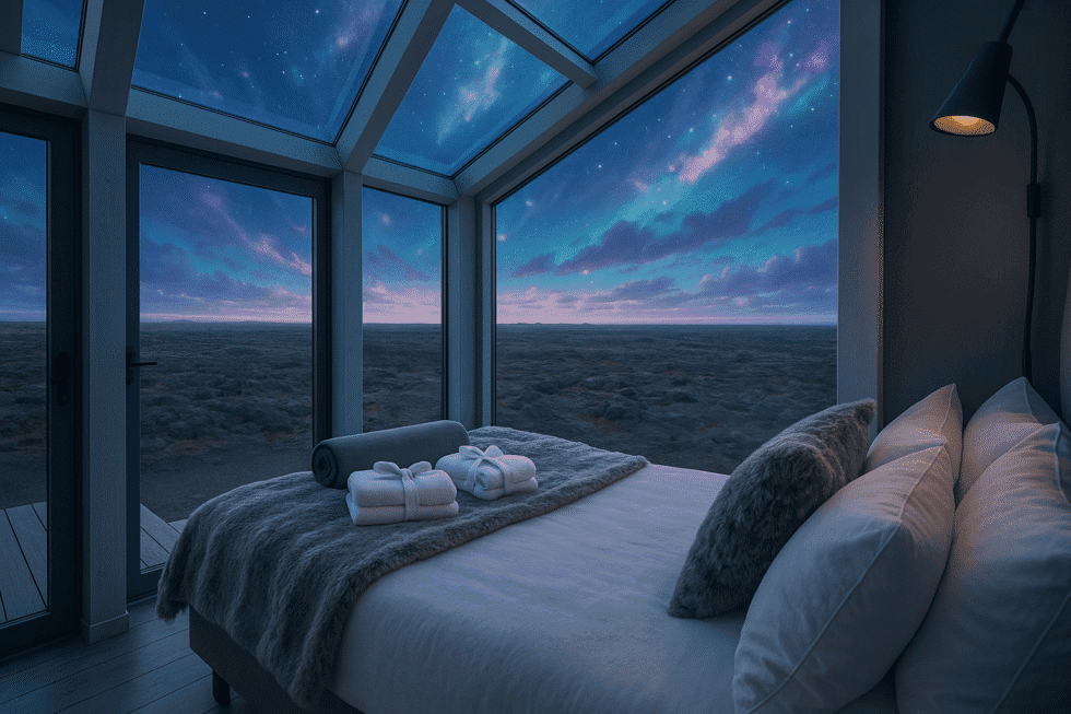 Glass Cottages: The Most Magical Stay in Iceland